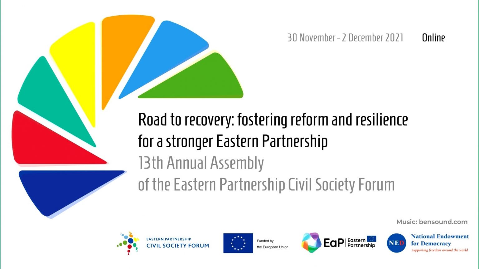 We became members of the EaP CSF – Strategic analysis